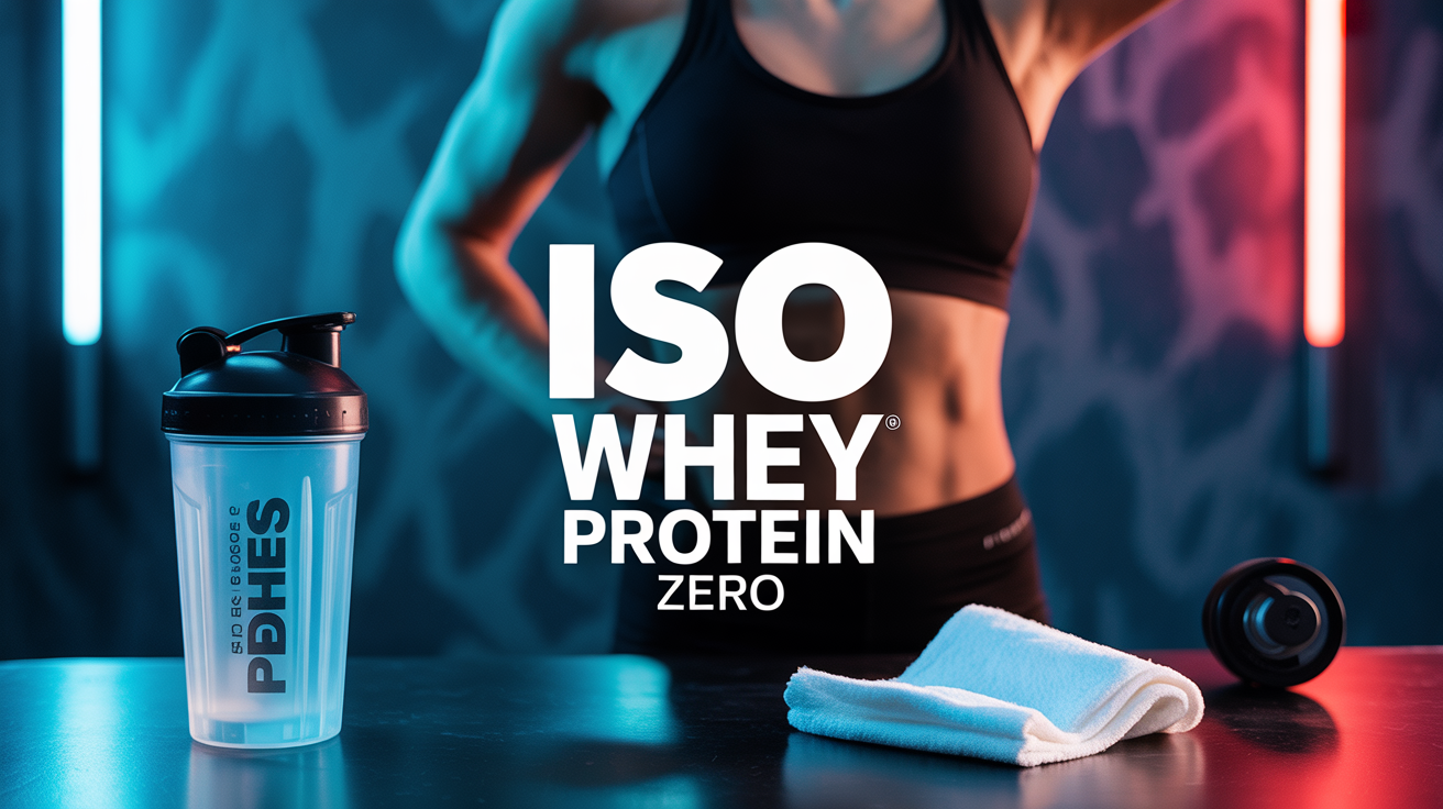 Iso Whey Protein Zero : la protéine pure pour performance et