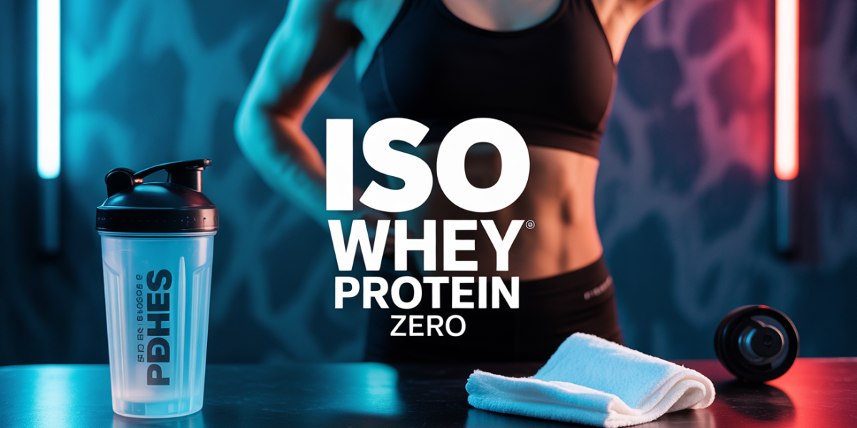 Iso Whey Protein Zero : la protéine pure pour performance et